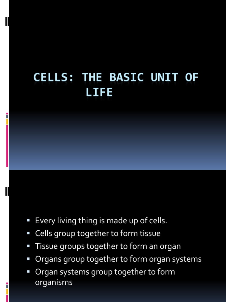 Cells - Basic Unit of Life | PDF | Endoplasmic Reticulum | Vacuole
