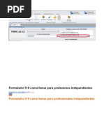 Guía para Llenar el Formulario 610 | PDF | Economias