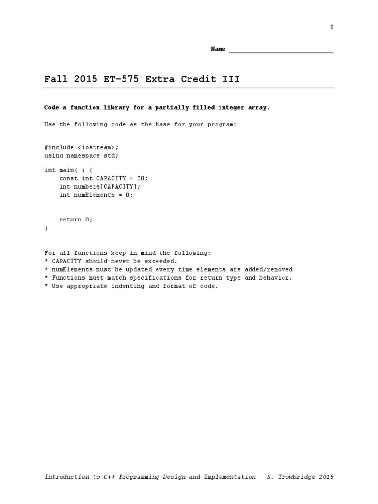 Ec Array Manipulation Pdf Array Data Structure Subroutine 0438