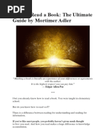 How To Read A Book | PDF