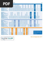 Timetable X51-X53 | PDF | Bus Transport | Routes