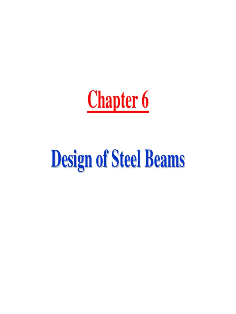 Design of Steel Beams | PDF | Buckling | Bending