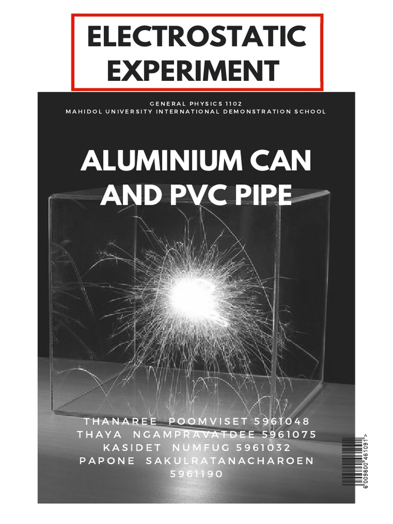 Electrostatic Experiment 1 | PDF