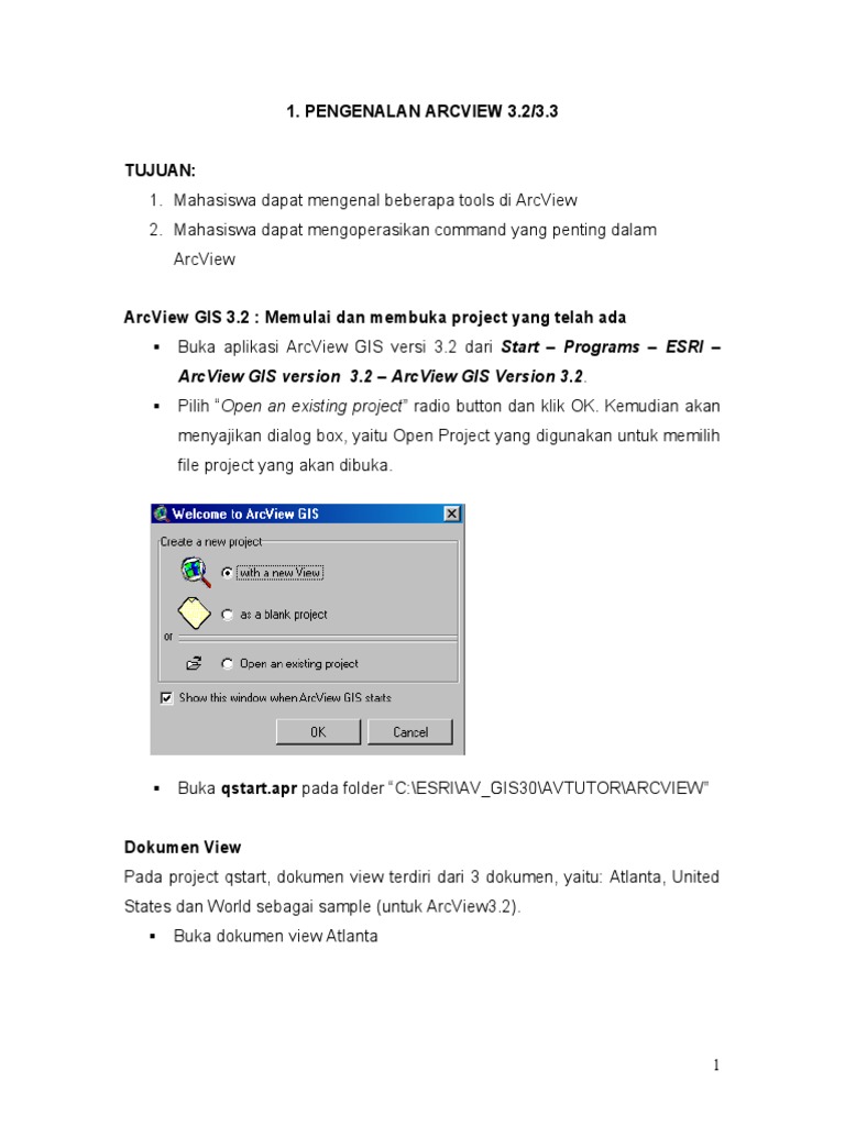 Modul Pengenalan Sig PDF | PDF
