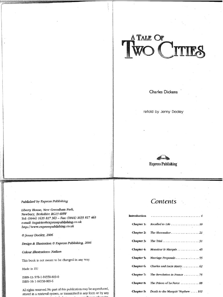 A Tale of Two Cities | PDF