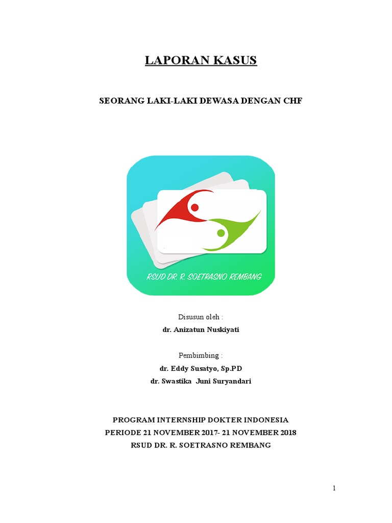 Laporan Kasus: Seorang Laki-Laki Dewasa Dengan CHF | PDF