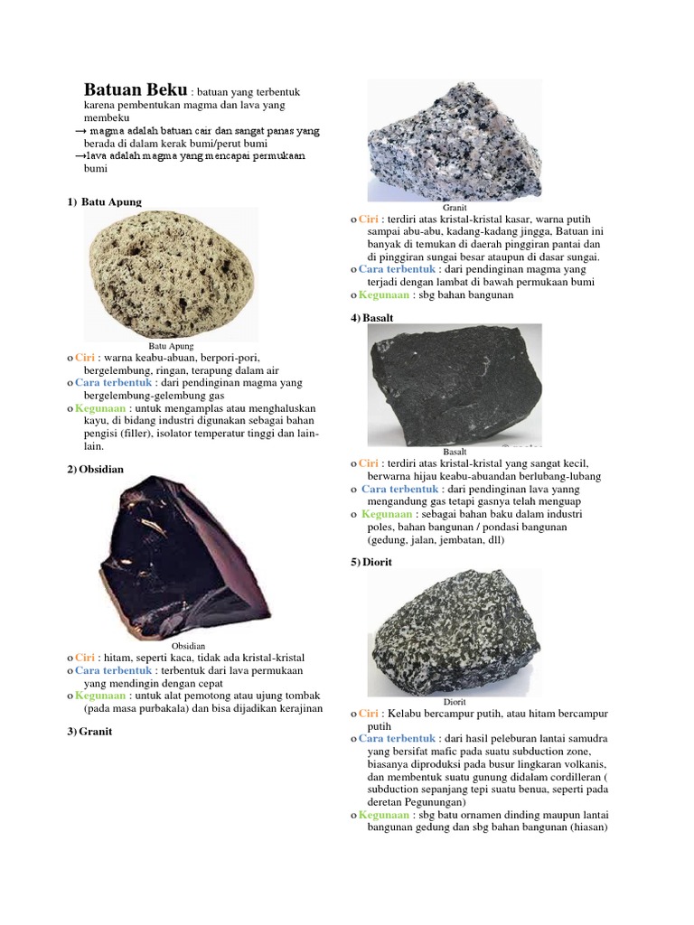 Batuan Beku | PDF