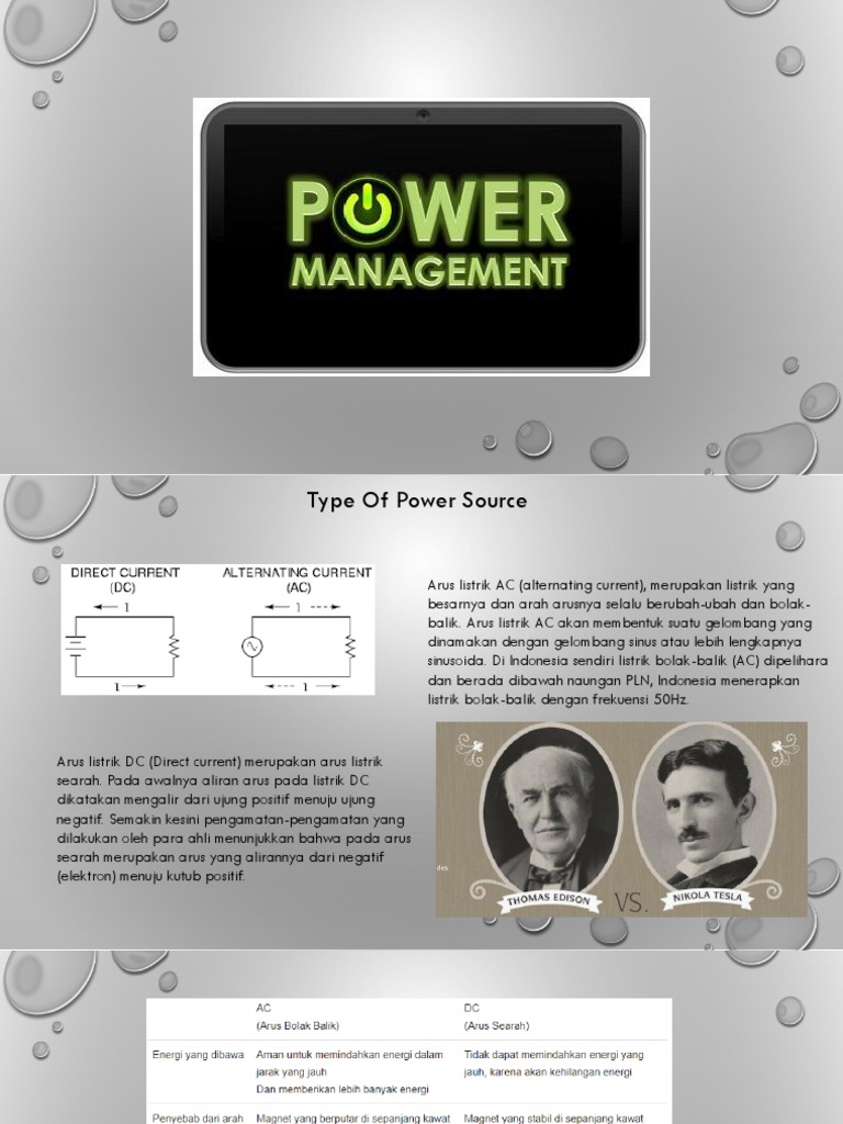 Power Management | PDF | Systems Theory | Electrical Engineering