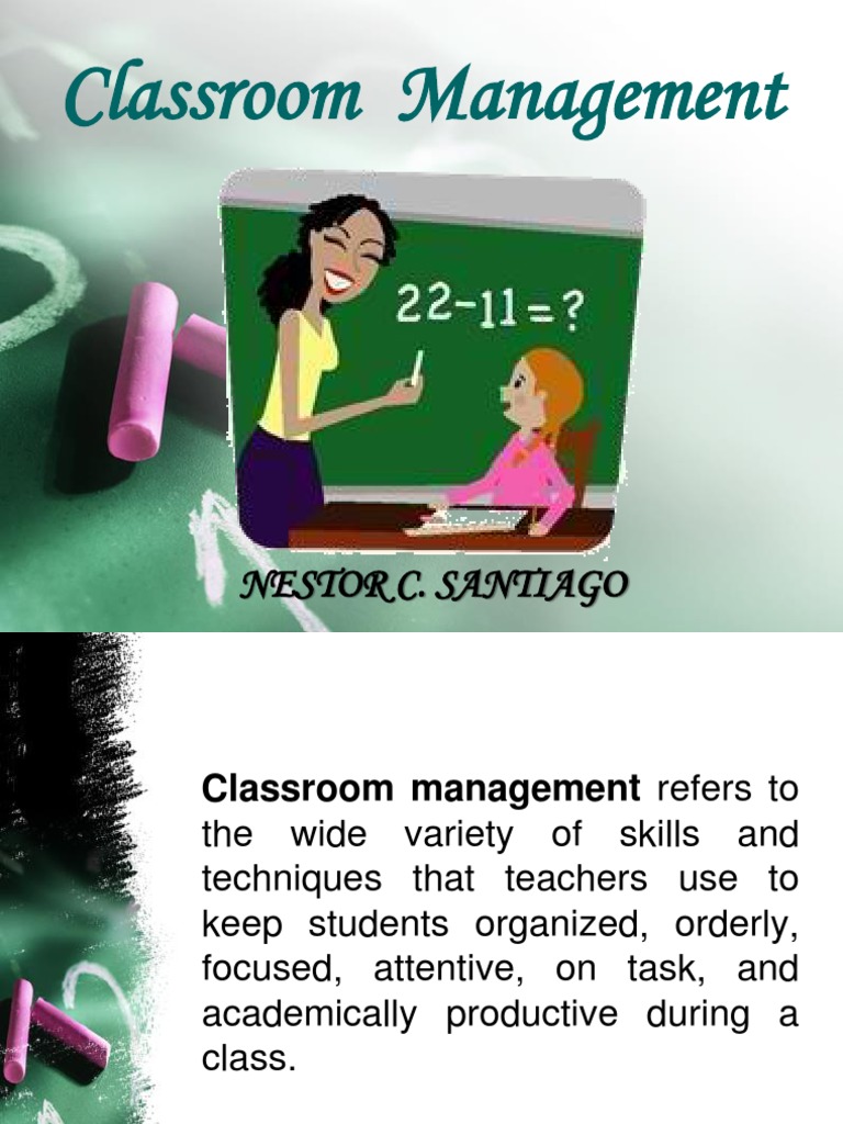 Effective Classroom Management Techniques | PDF | Classroom Management ...