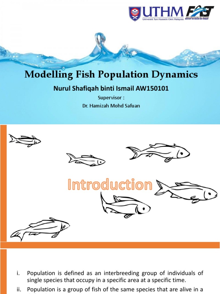 Fish Population Dynamics Modeling | PDF | Predation | Natural Environment