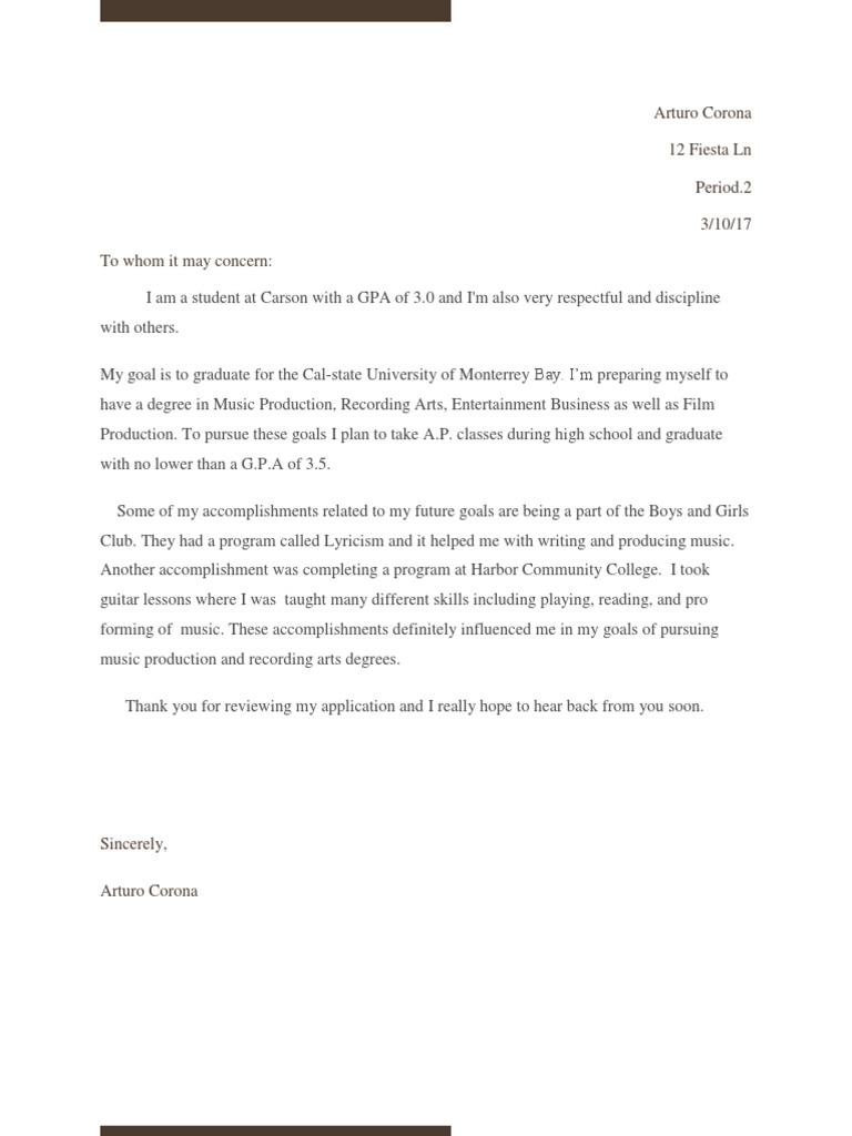 Cover Letter | PDF | Behavior Modification | Learning