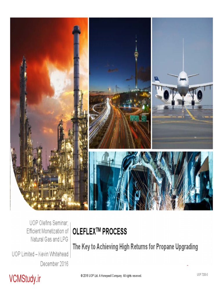 VCMStudy Honeywel UOP Oleflex Process | PDF | Cracking (Chemistry ...