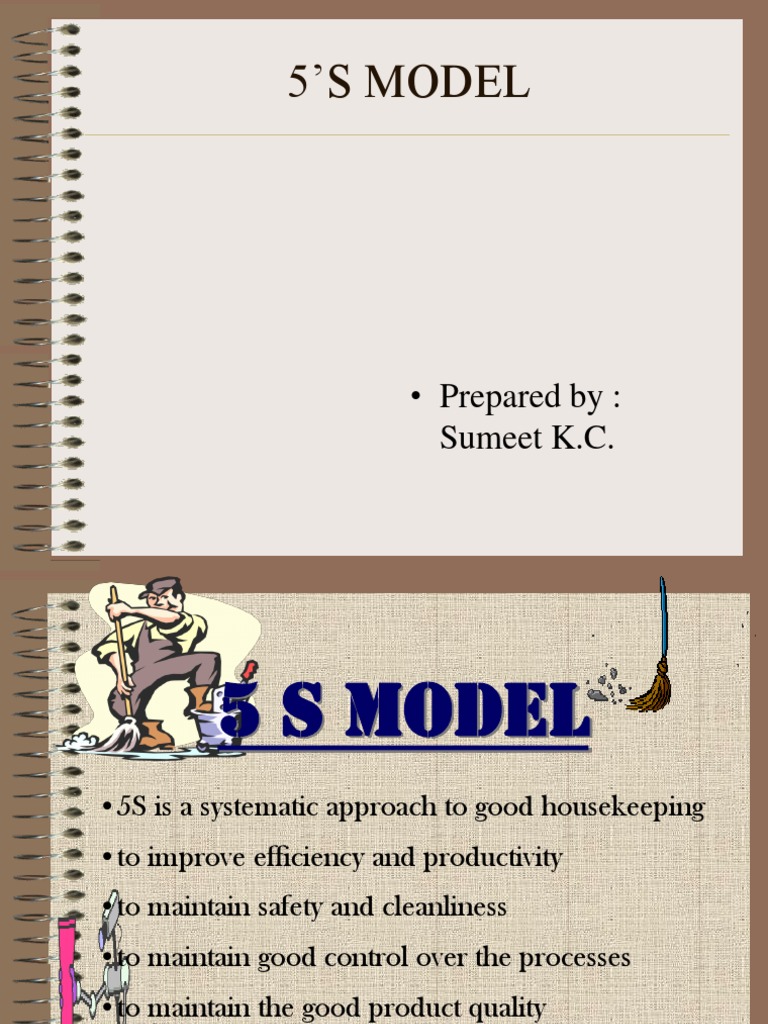 5'S Model: - Prepared By: Sumeet K.C | Download Free PDF | Business