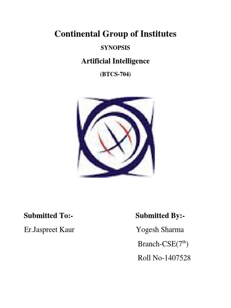Continental Group of Institutes: Artificial Intelligence | PDF