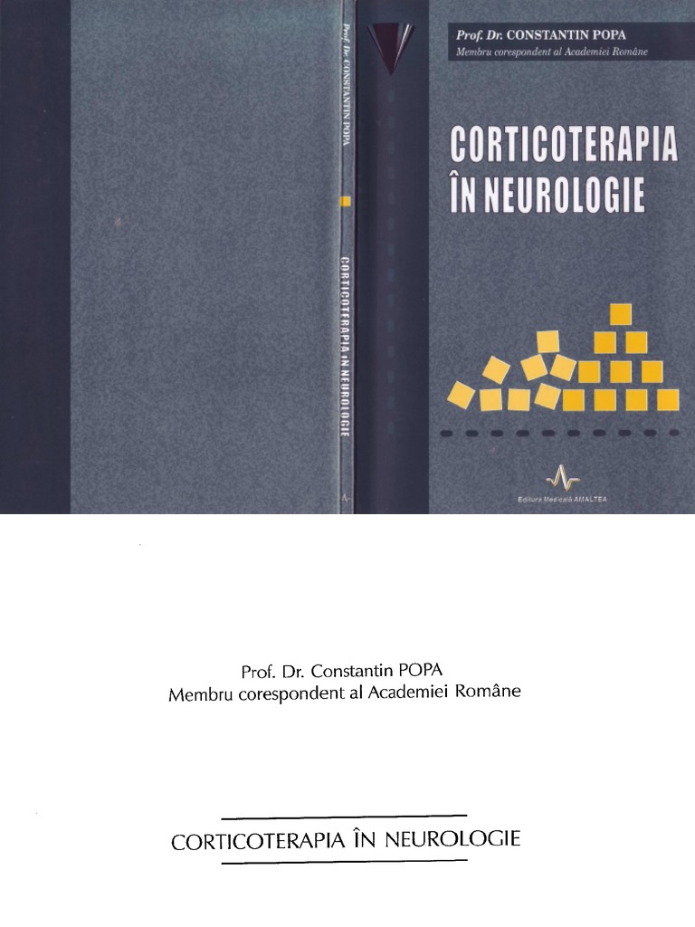 Corticoterapia in Neurologie - Constantin Popa PDF | PDF