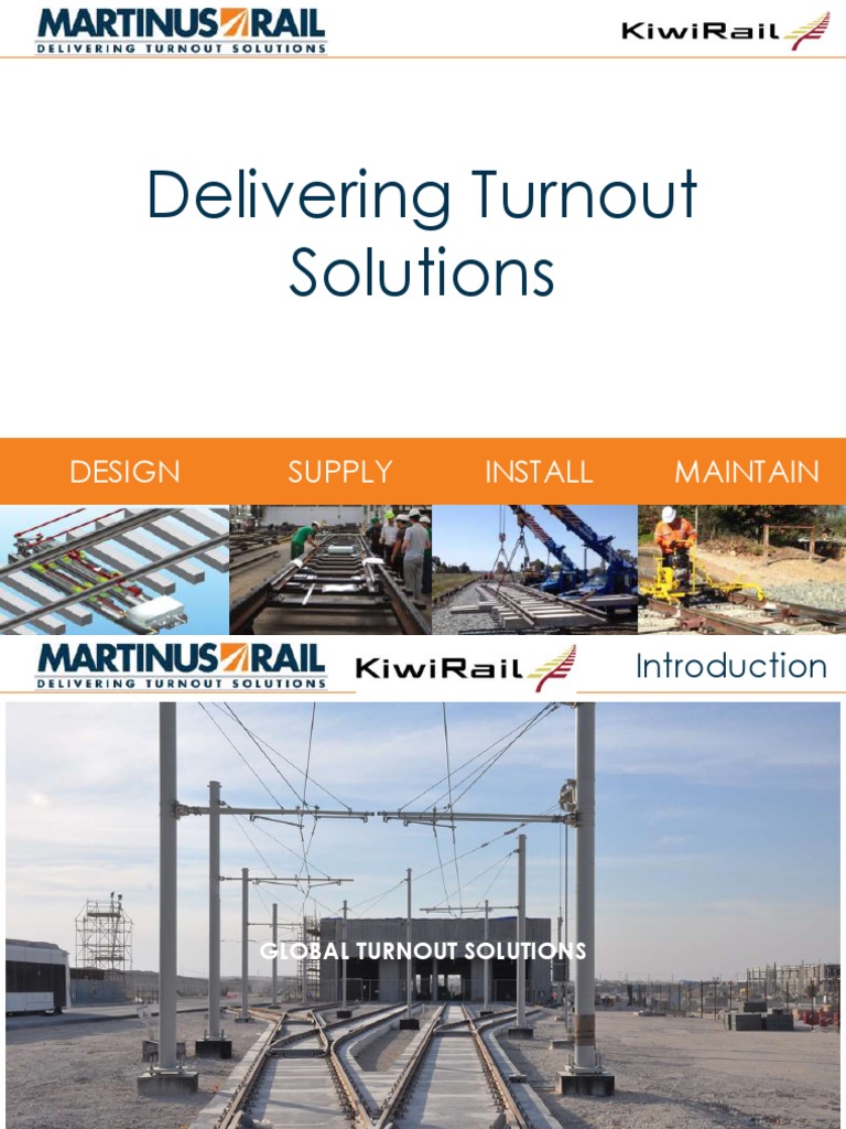 Turnout Solutions by Martinus Rail | PDF | Track (Rail Transport ...