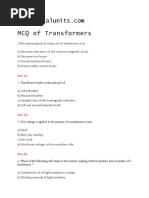 Transformer Interview Questions | PDF | Transformer | Inductor