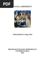 FORMAT PENILAIAN Initial Assessment | PDF