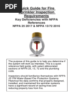 Nfpa 25 - 2008 Edition: Inspection, Testing, and Maintenance of Water ...