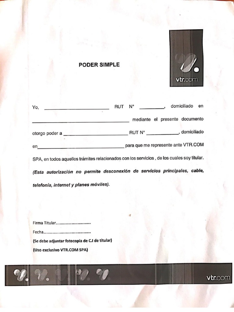 Poder Simple VTR | PDF