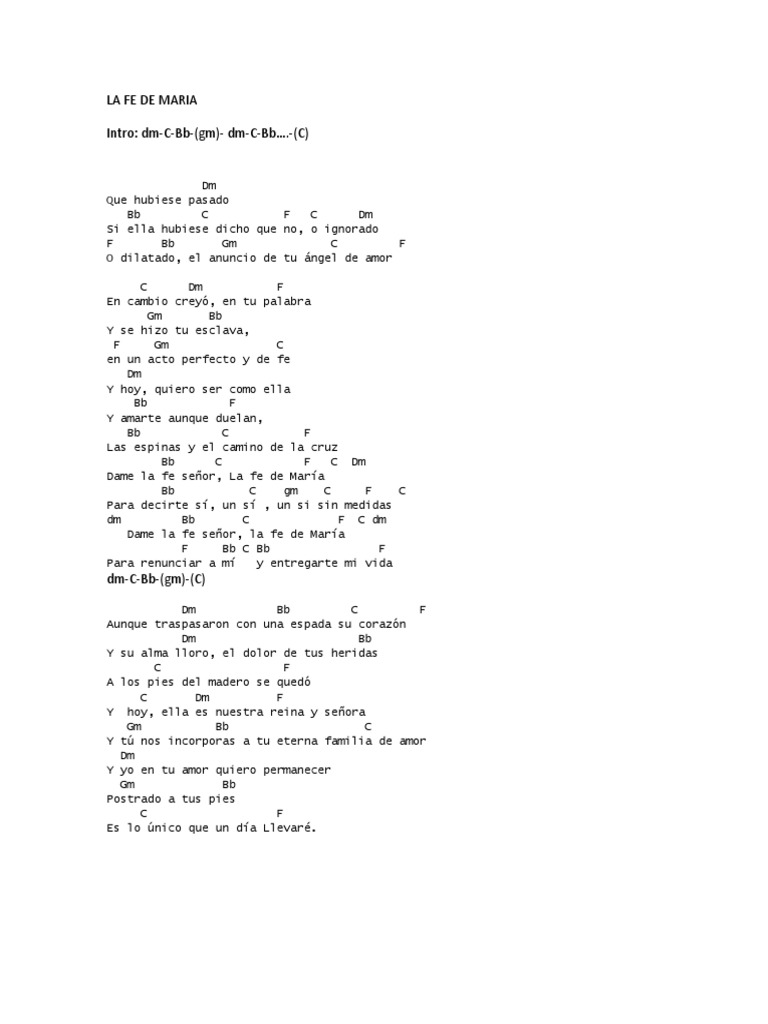 La Fe de Maria | PDF