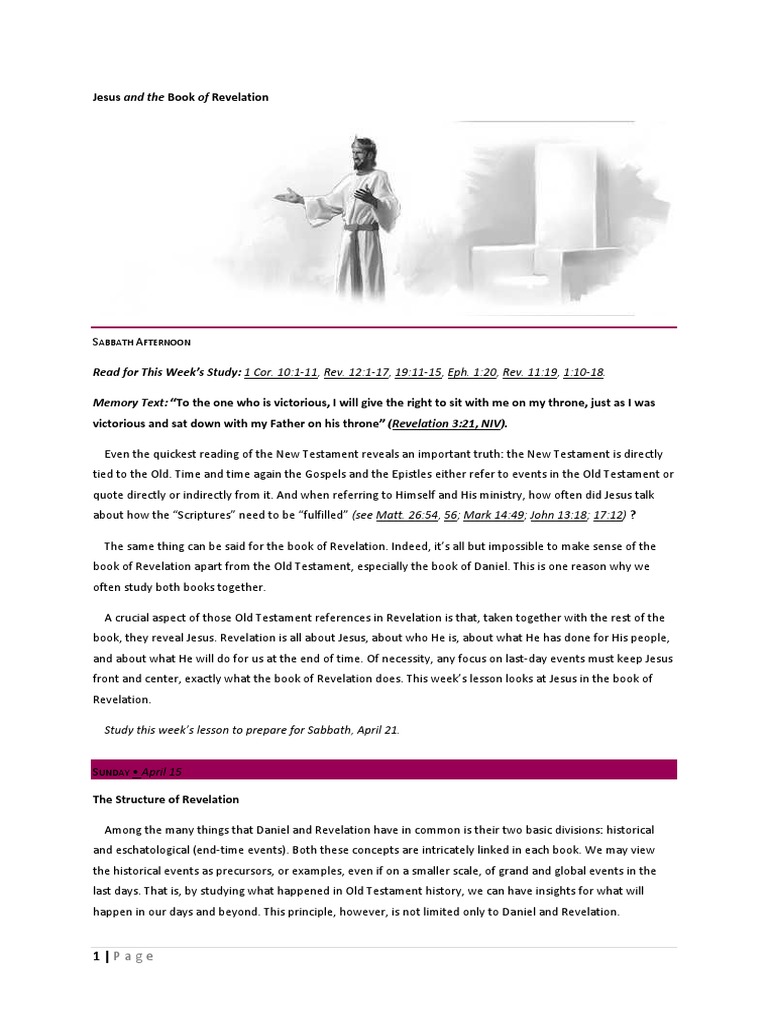 Jesus | PDF | Book Of Revelation | New Testament