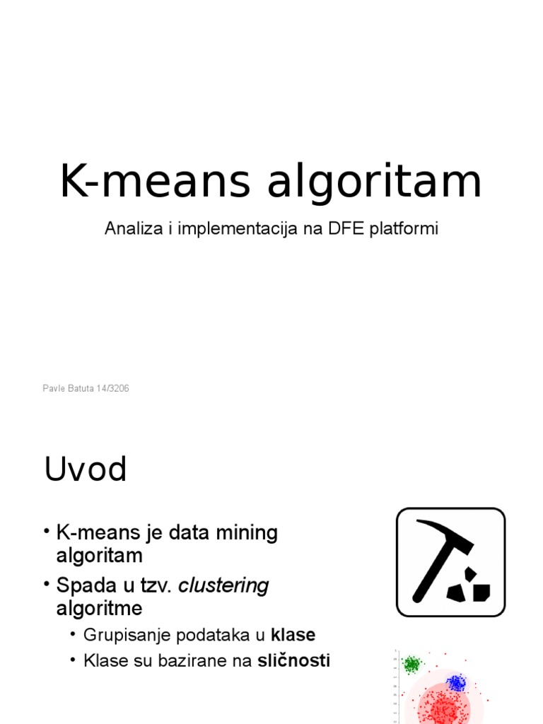 K Means Algoritam | PDF