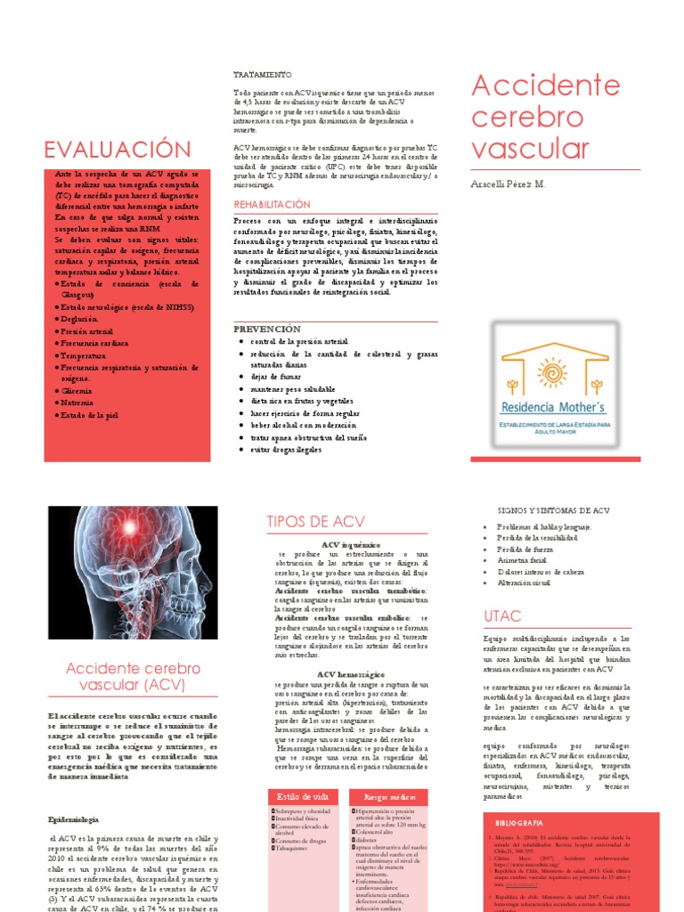 Triptico Informativo Acv | PDF
