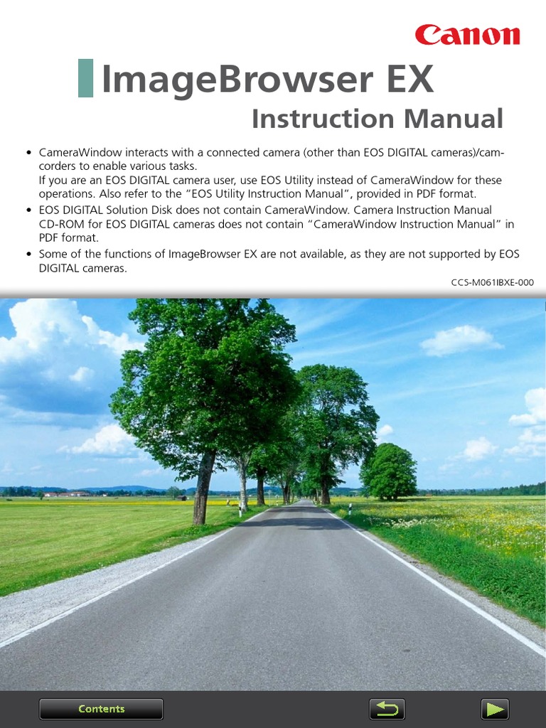 Imagebrowser Ex: Instruction Manual | PDF | Icon (Computing) | Microsoft Windows