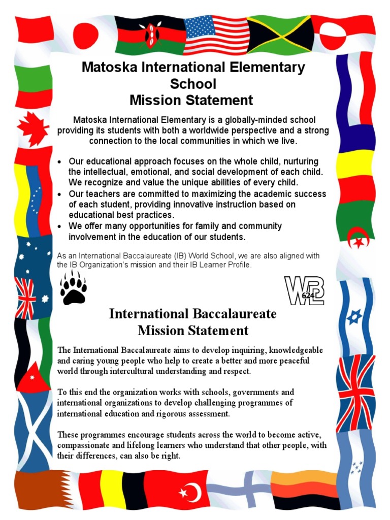 Matoska International Elementary Overview | PDF