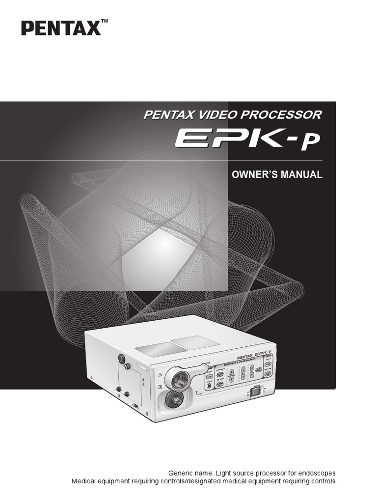 Processadora de Vídeo Pentax Epk-1000 - Mu | Download grátis PDF | Conector elétrico | Teclado ...