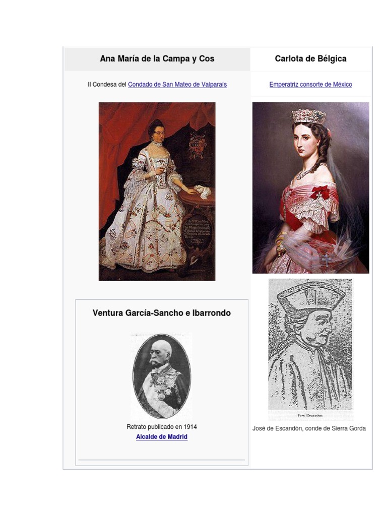 Ana María de La Campa y Cos | PDF