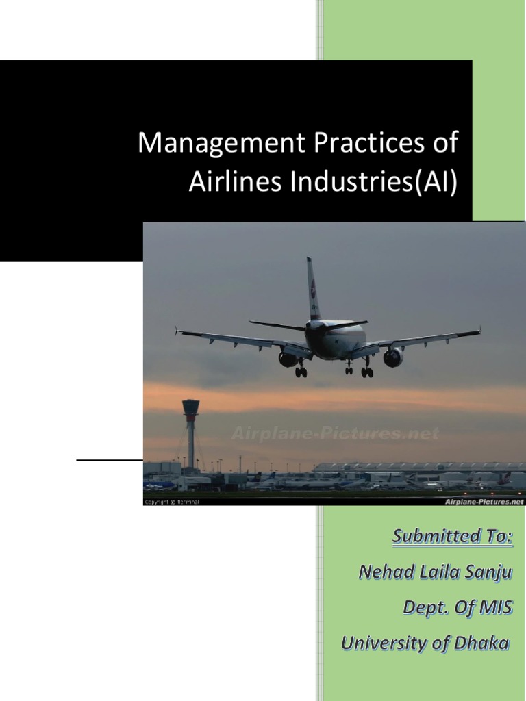 Management Practices of Aviation Industry | PDF | Airlines | Strategic ...