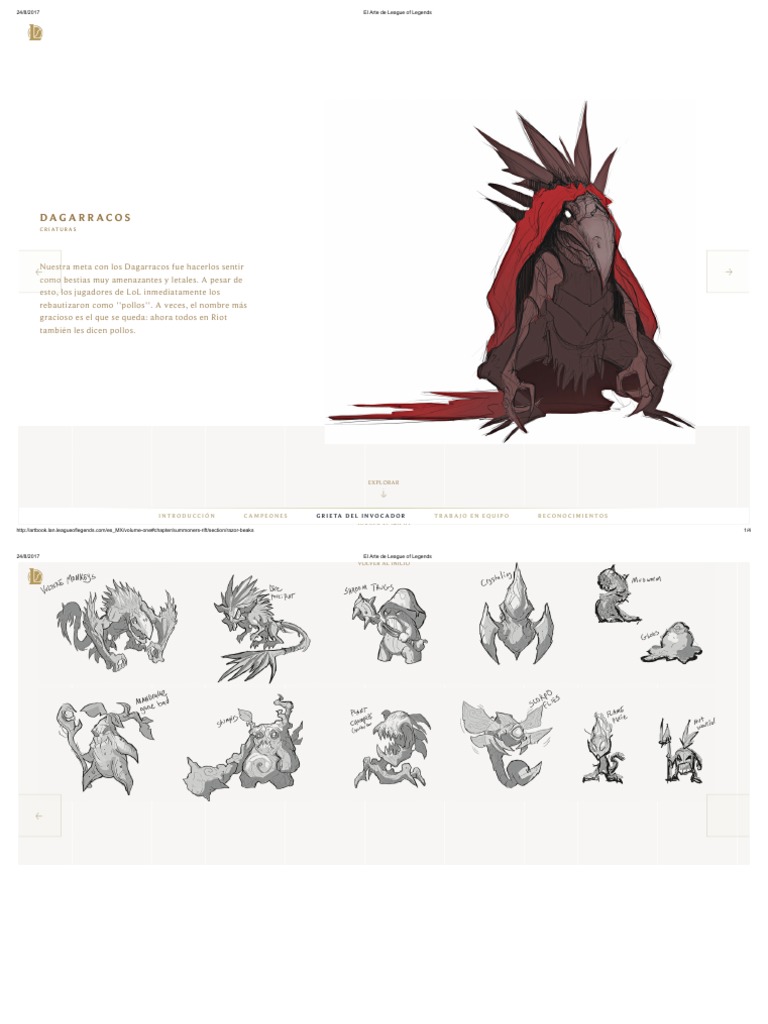 El Arte de League of Legends 32 DAGARRACOS | PDF