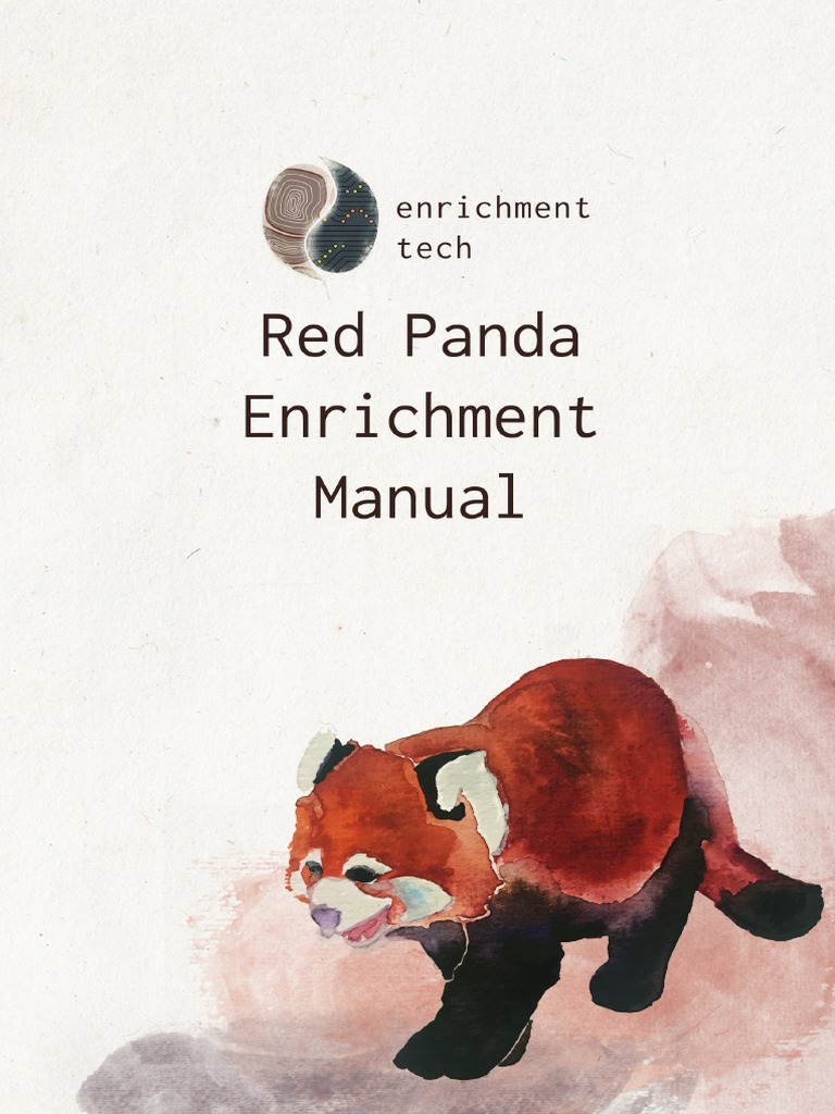 Red Panda Digital Enrichment System Manual | PDF | Wire | Screw