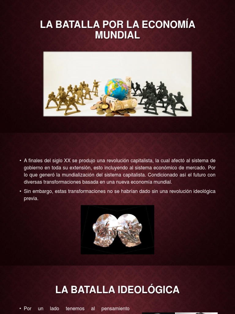 Batalla Por La Economia Mundial | PDF | Margaret Thatcher | Friedrich Hayek