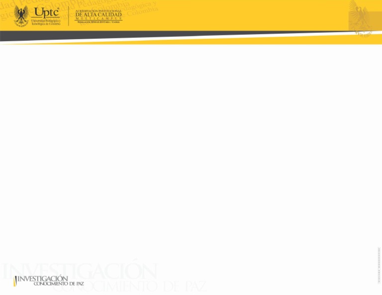 Plantilla Diapositiva UPTC 2018 | PDF