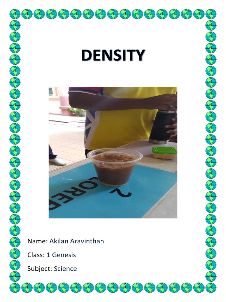 Science Project Form 1 | PDF | Tea | Ice