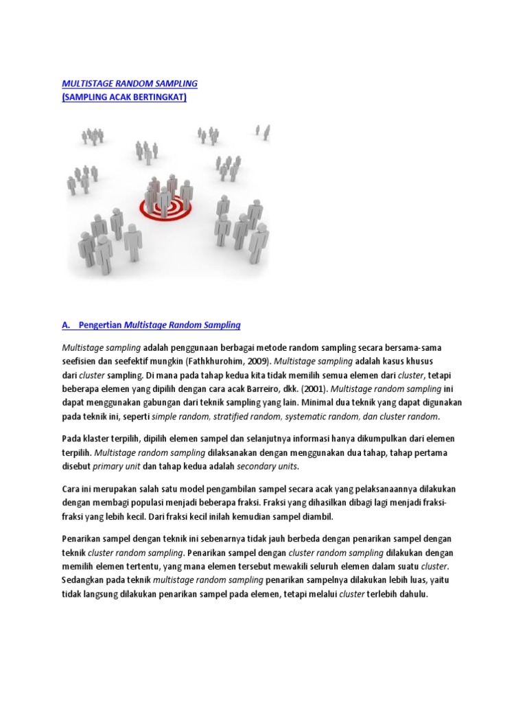 Multistage Random Sampling