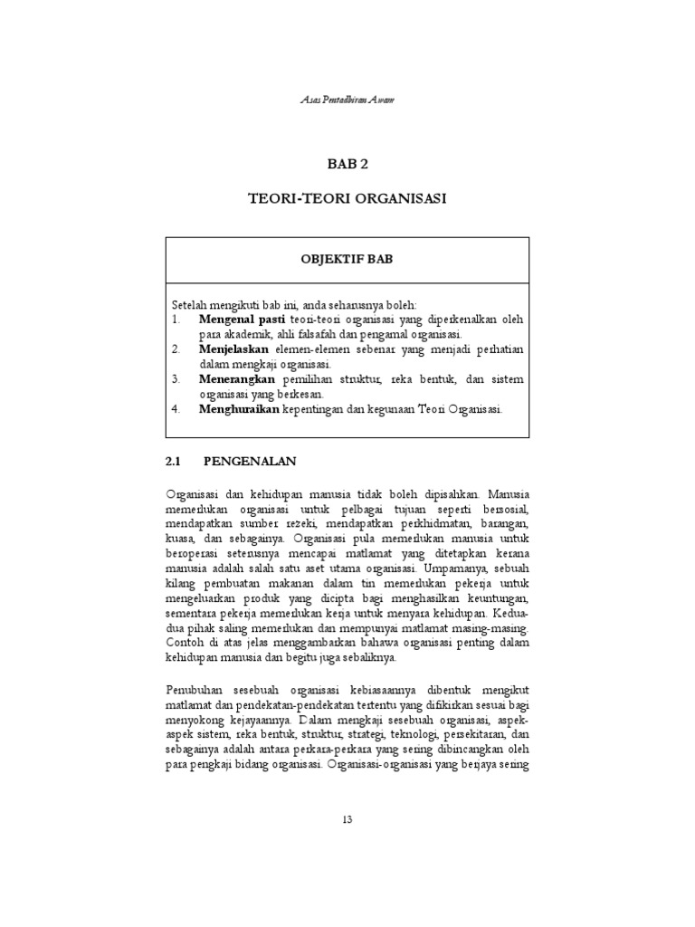 Bab 2 PDF | PDF