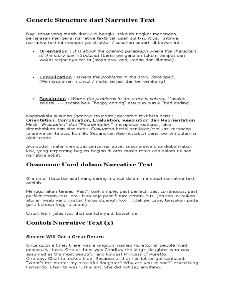 Generic Structure Dari Narrative Text | PDF | Daya Nuklir | Produksi Energi
