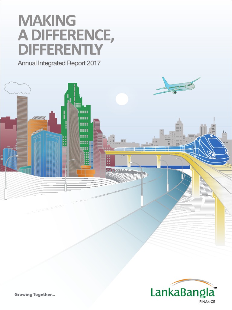 LankaBangla Annual Integrated Report 2017 | PDF | Financial Statement | Stock Market