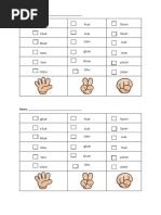 I Am Sorry Thank You Worksheet | PDF