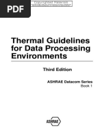 ASHRAE Server Room Guidelines 2021 | PDF