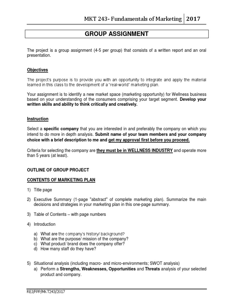 Group Assignment Mkt243 Julai 2017 | PDF | Pricing | Marketing