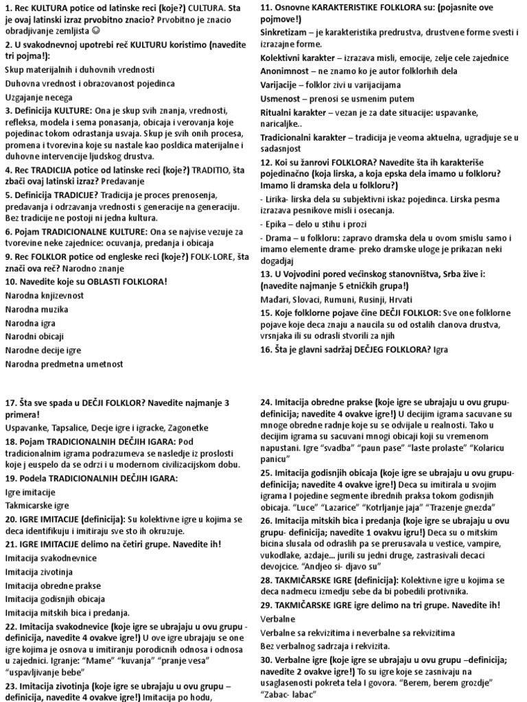 Ispitn Pitanja I Odgovori | PDF