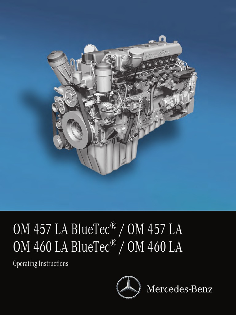 A460 584 36 81 BA OM457-460LA 01-15 GB Online | PDF | Diesel Engine ...
