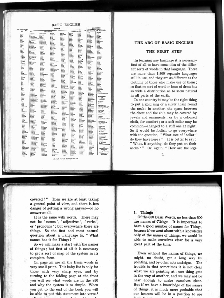 ABC of Basic English | PDF | Syntax | Linguistic Morphology