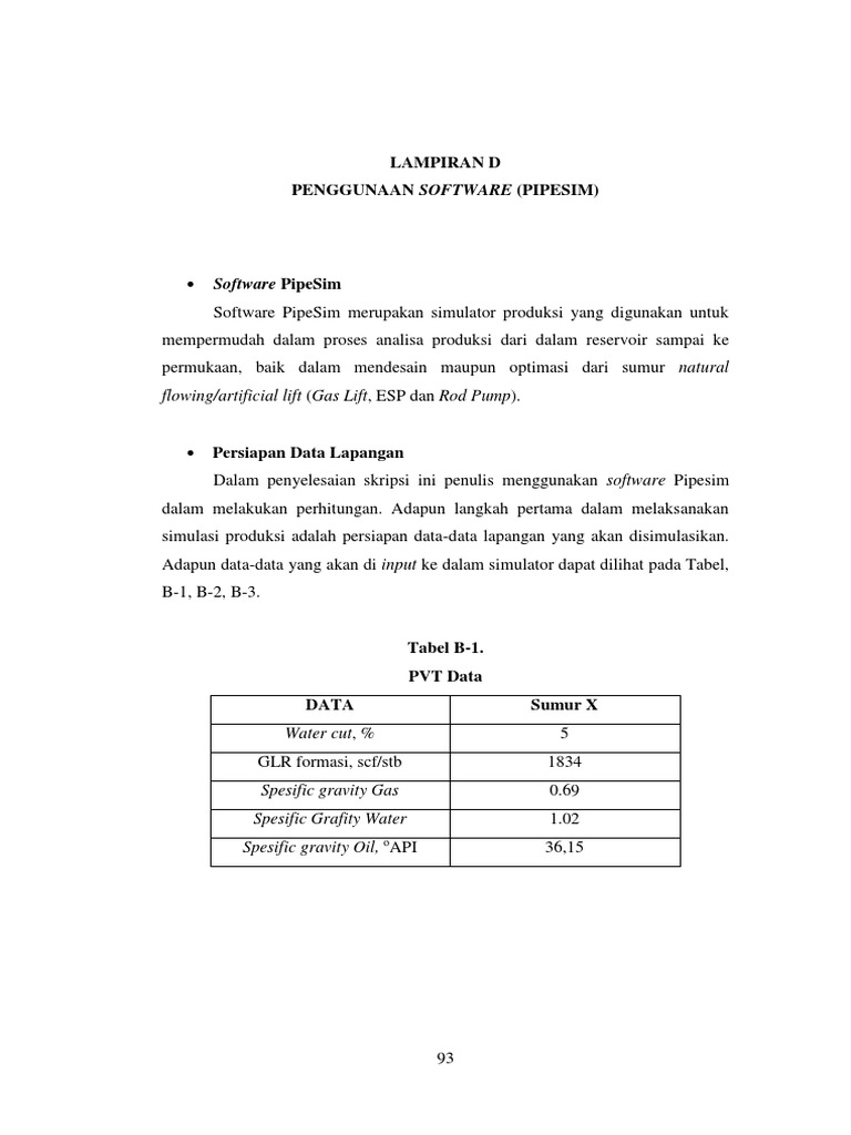 Tutorial Pipesim GLV | PDF