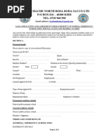 SACCO Loan Application Form | PDF | Loans | Banking